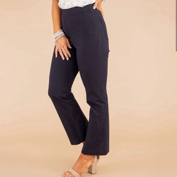 SPANX | Pants & Jumpsuits | Nwtspanx Polished Kick Flare Pull On Crop ...